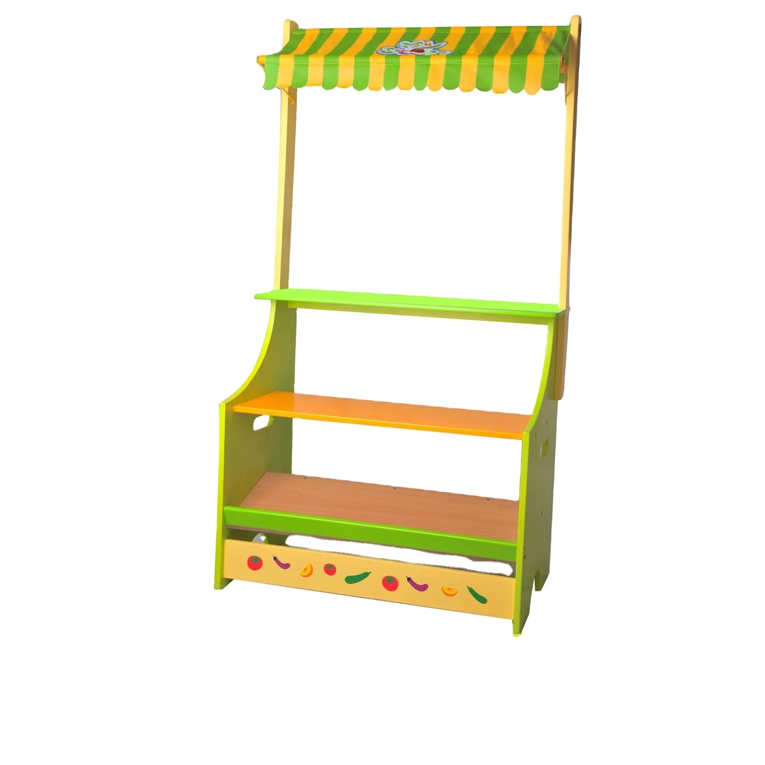 Wooden Super Market Toys - High Five Playset for Kids
