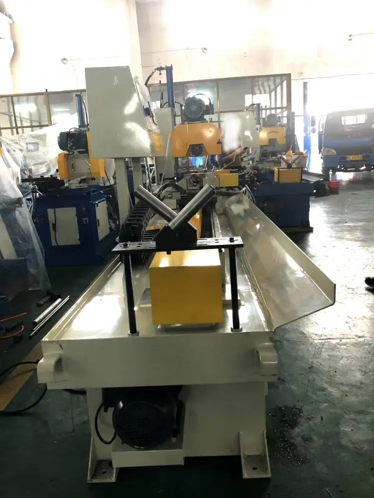 Mc-425cnc Automatic Servo Motor Feeding Pipe Rotary Cutting Machine Different Angles Pipe Tube ...