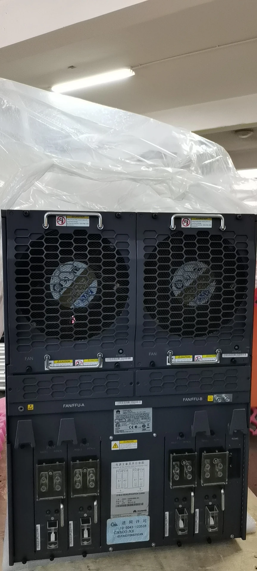 Huawei Cx600-x8 48v Dc Power Entry Module - Buy 02120560,Cr5m000pem60 ...