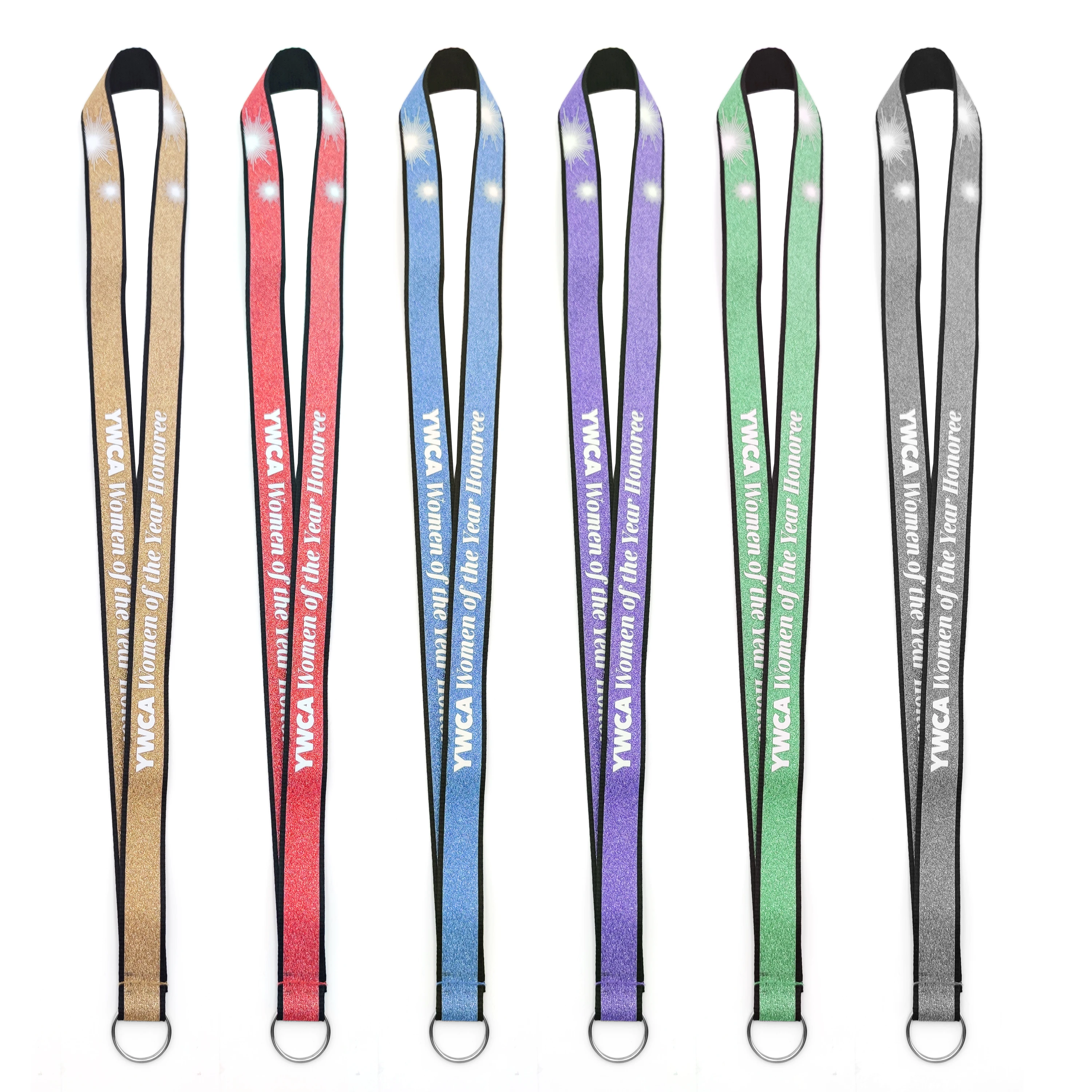 Custom Glitter Lanyard - Durable, Waterproof, and Versatile