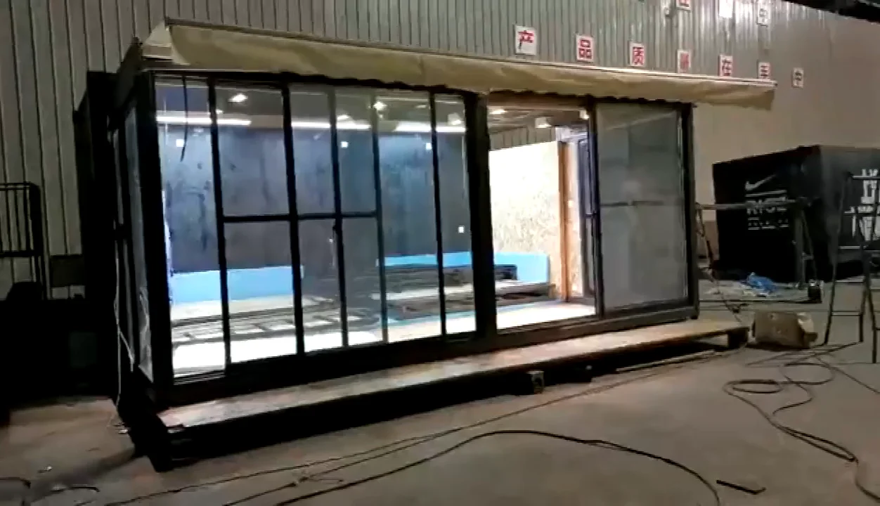 20hc Prefabricated Outdoor Electric Expansion Container Plus Hardcover ...