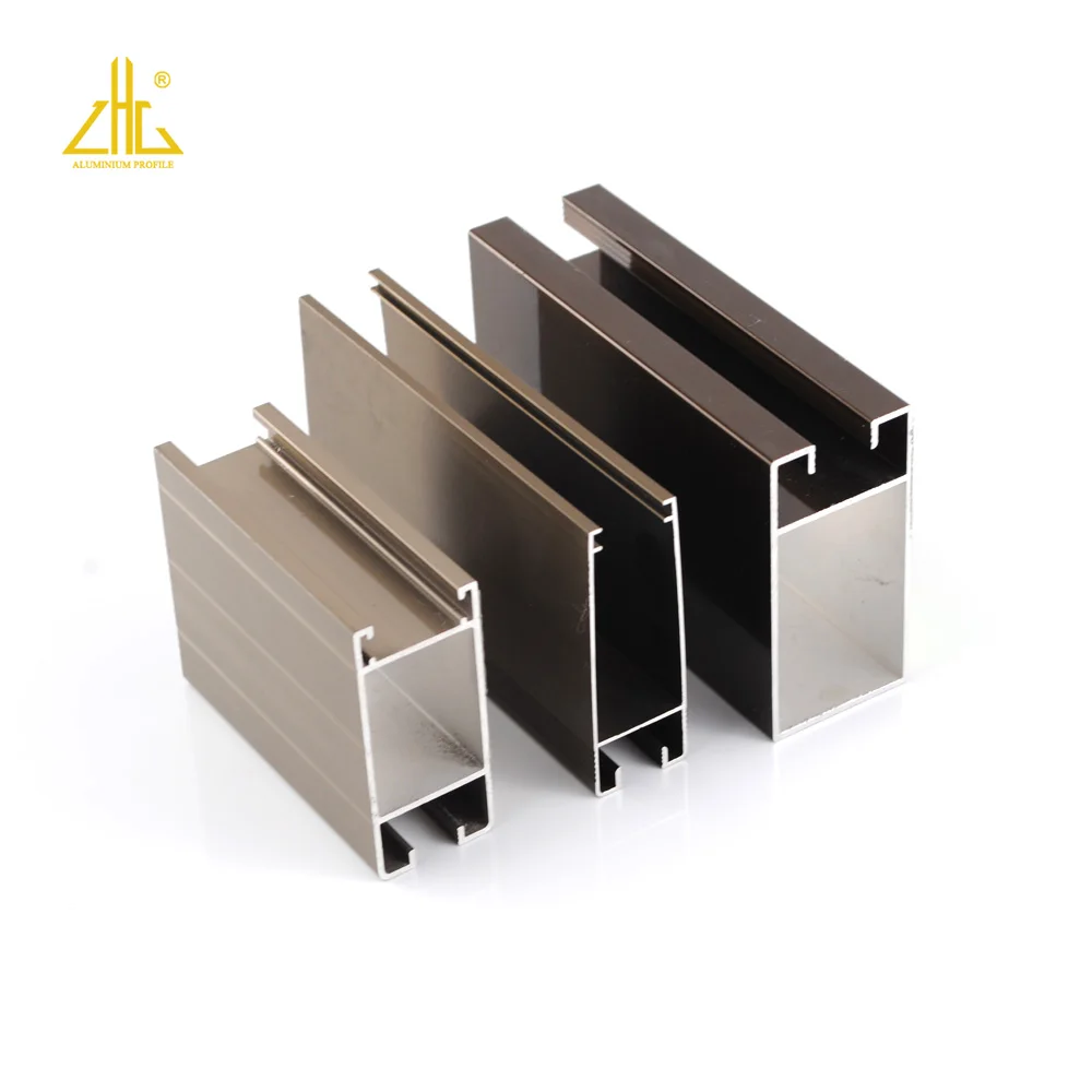 6063 Aluminum Sliding Window Profiles for Gabon & Cameroon