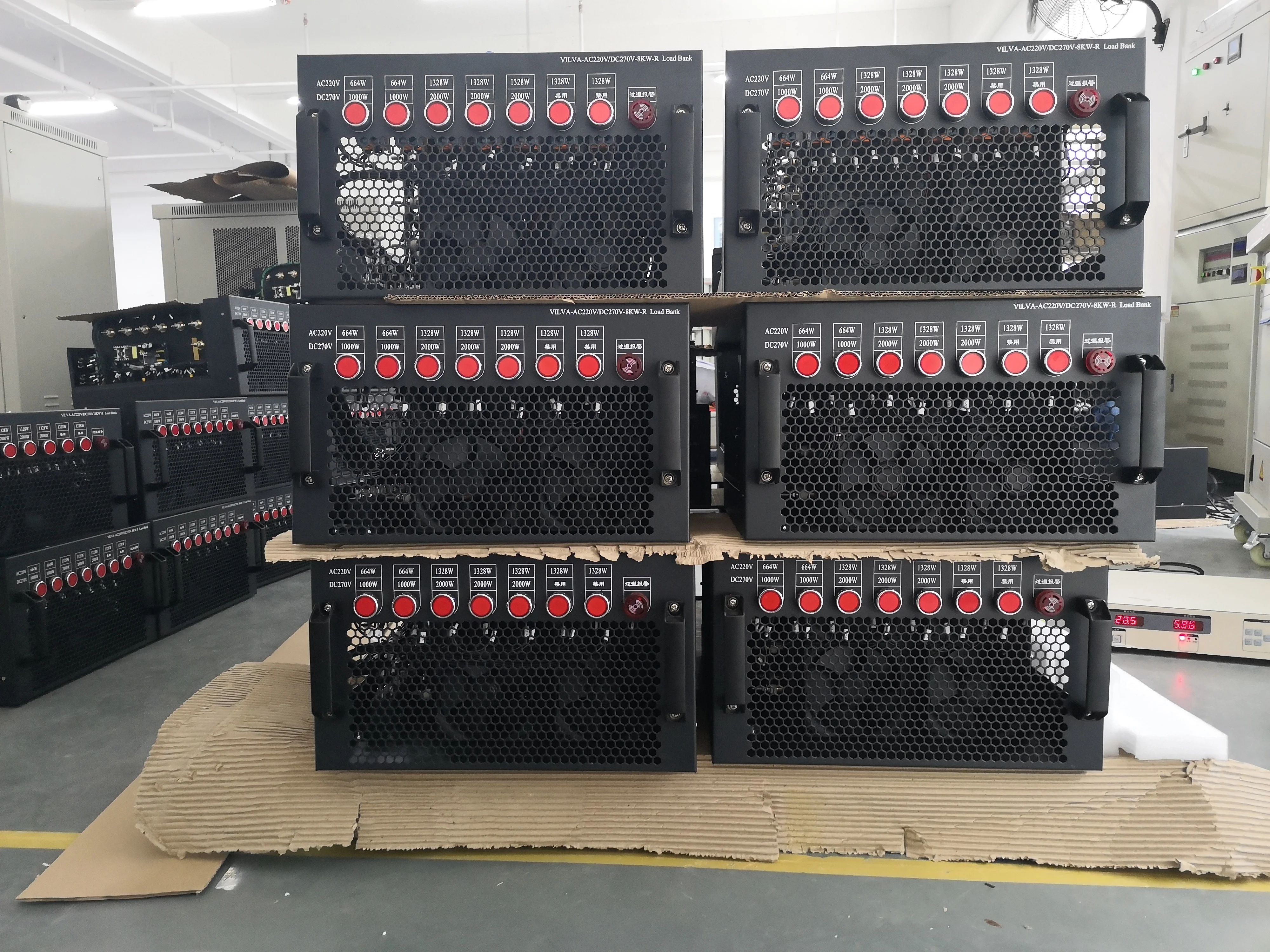AC230V 3KW ResistIve Rack Mounted Load Bank for Date Center/UPS/PDU ...