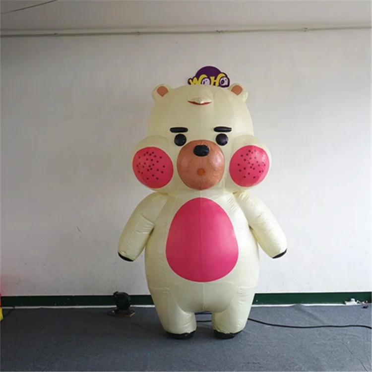 Custom Inflatable Girl Cartoon Princess Character Performance