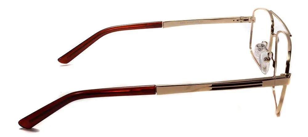 Oem New Design Double Bridge High Quality Full Rim Size57-17-145 Metal ...