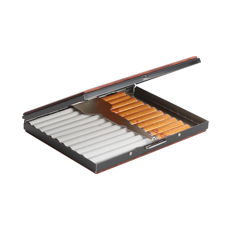 Futeng New Wood Metal Cigarette Case Men Custom Logo Tobacco Blank ...