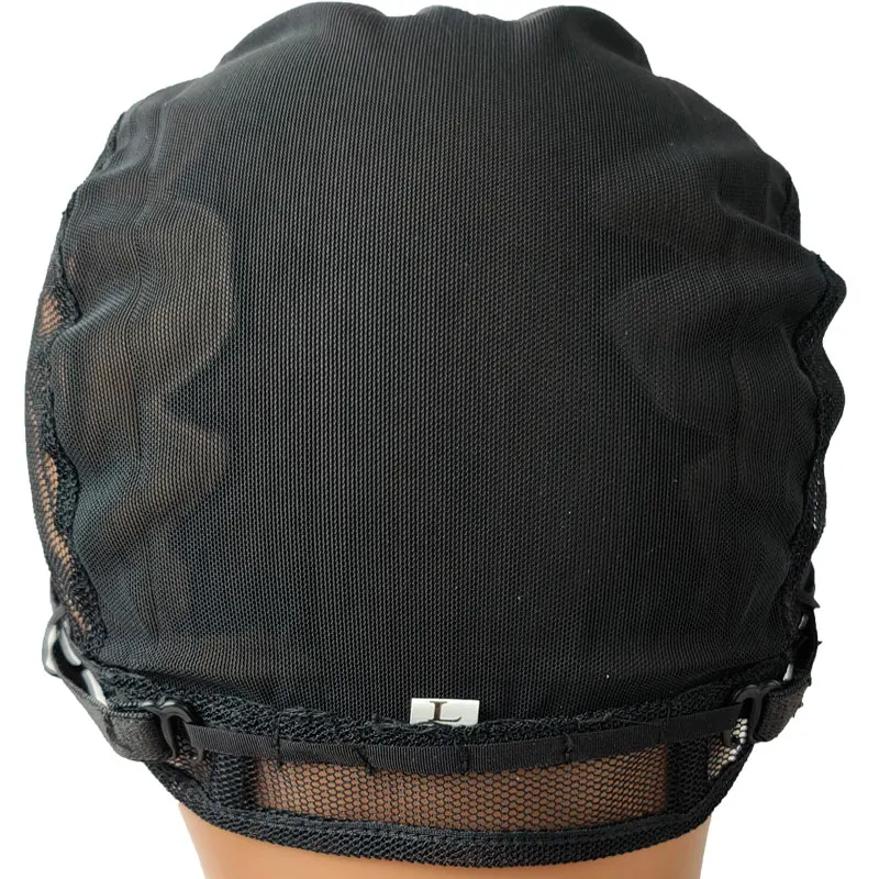 360 Full Lace Frontal Wig Cap - Adjustable Strap & Closure