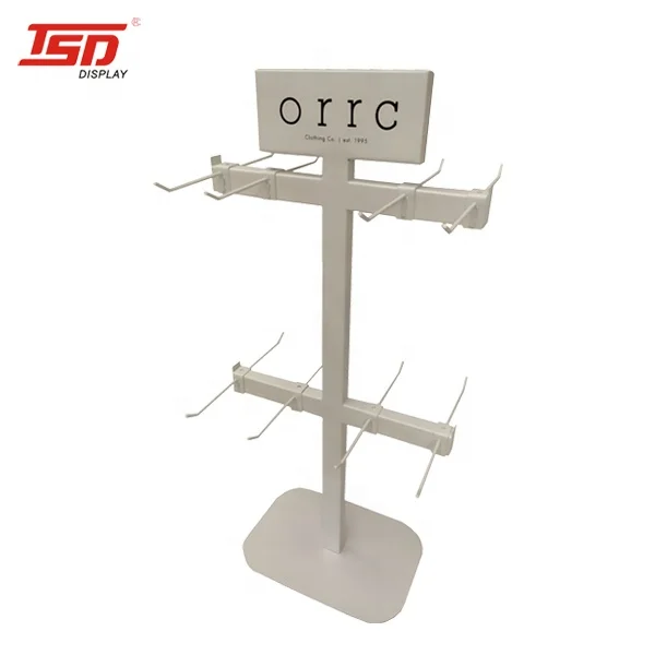 Shop Advertising Counter Table Top Metal Socks Display