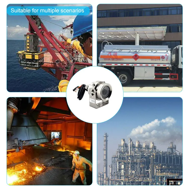 Oem Oil Tanker Crane Ip Camera Mini Ex Video Surveillance 304 Stainless ...