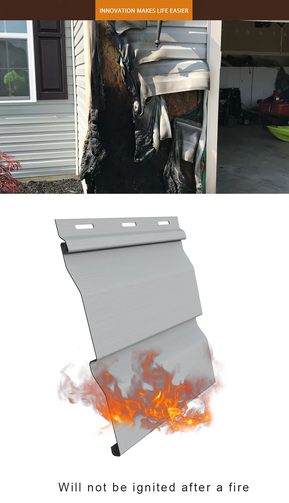 Cheap Siding Vinyl Panel Exterior Wall - PVC for House