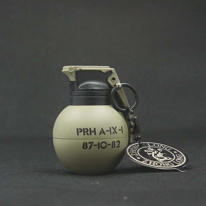 Wholesale Modern Small Metal Grenade Keychain ZL818B 819B 820B