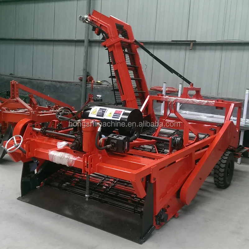 Automatic 2 Rows Potato Combine Harvester - High Efficiency