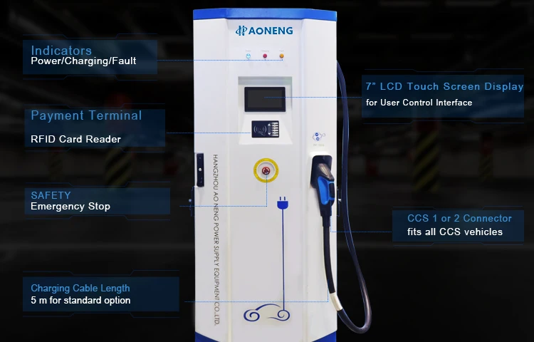 Ccs2 Charger With Ccs2 Connector Ccs2 Charging With Ocpp Protocol - Buy ...