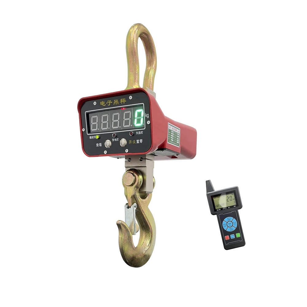 JINYANGHU Portable Heavy Duty LED LCD 50T Crane Scale