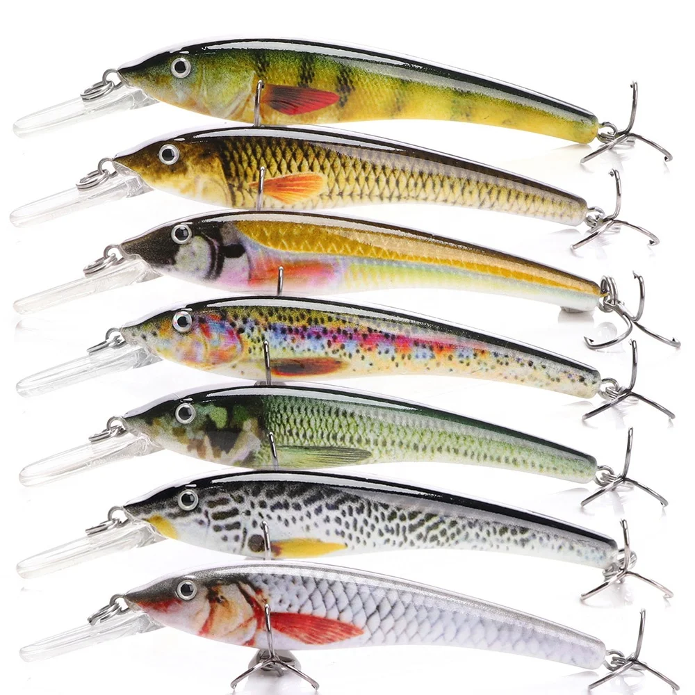 2020 Hot Wholesale Fishing Tackle Samples Hard Plastic Pencil Bass Lure ...