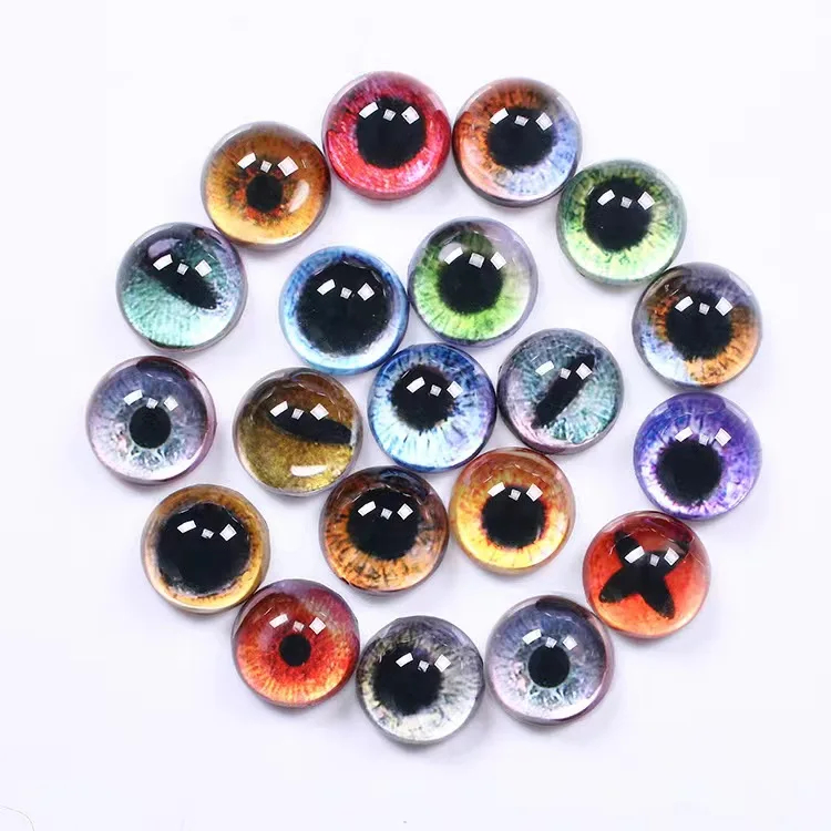 8mm Halloween Glass Dragon Eye - Perfect for DIY Crafts