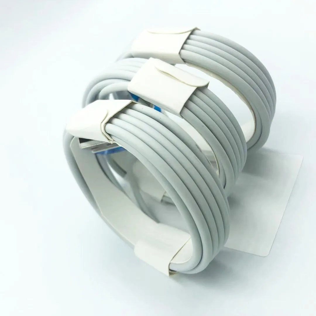 Hot Sell 8 Pin 5ic Usb 200cm 6 Feet 6ft 2m Charger Cable For Iphone 2m ...