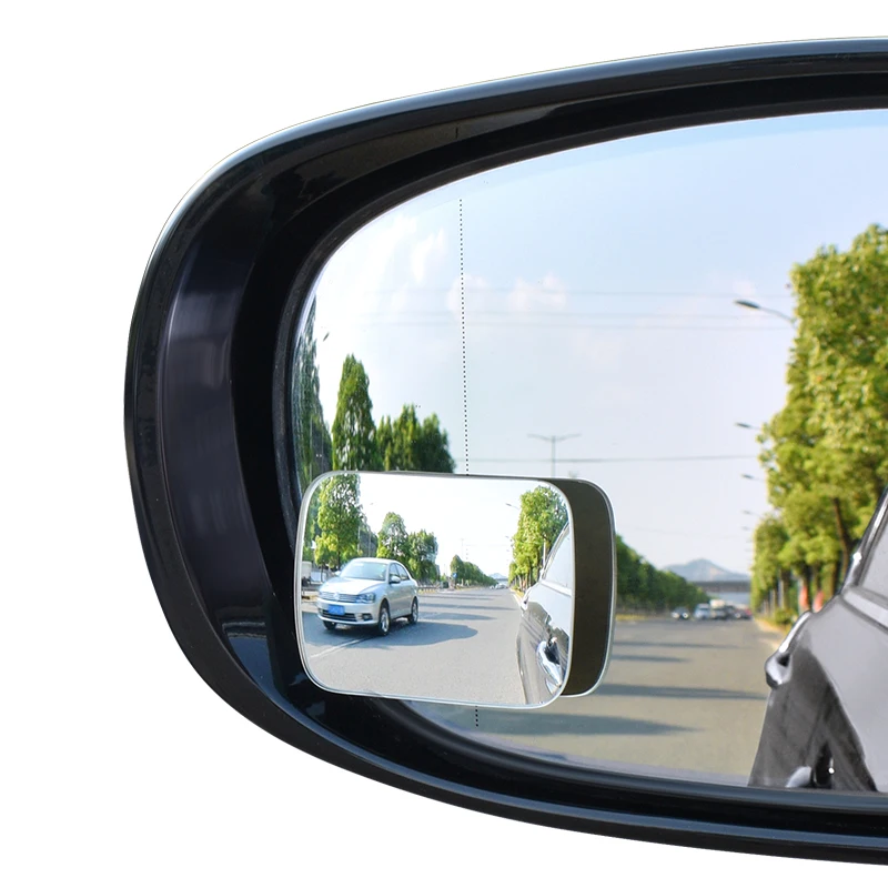 High Quality 360-degree Adjustable Small Rectangle Outside Rear View ...