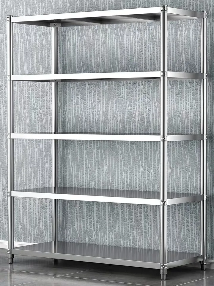 Stainless Steel Commercial Kitchen Rack Storage Shelf - Buy 304 No.4 ...
