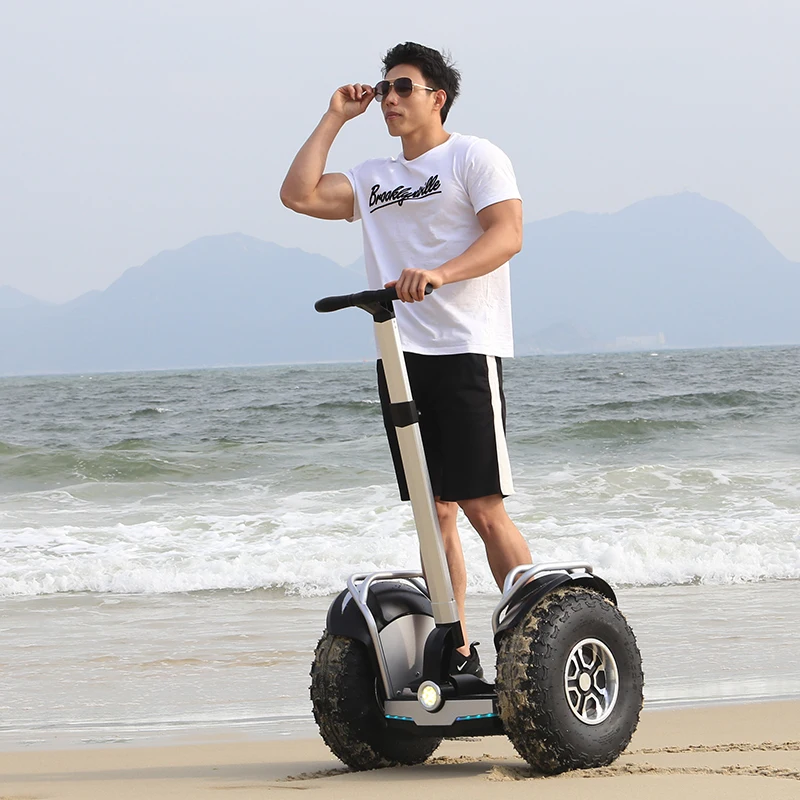 Personal Transporter Two Wheels Offroad Seaside Self Balancing Walk 2 ...