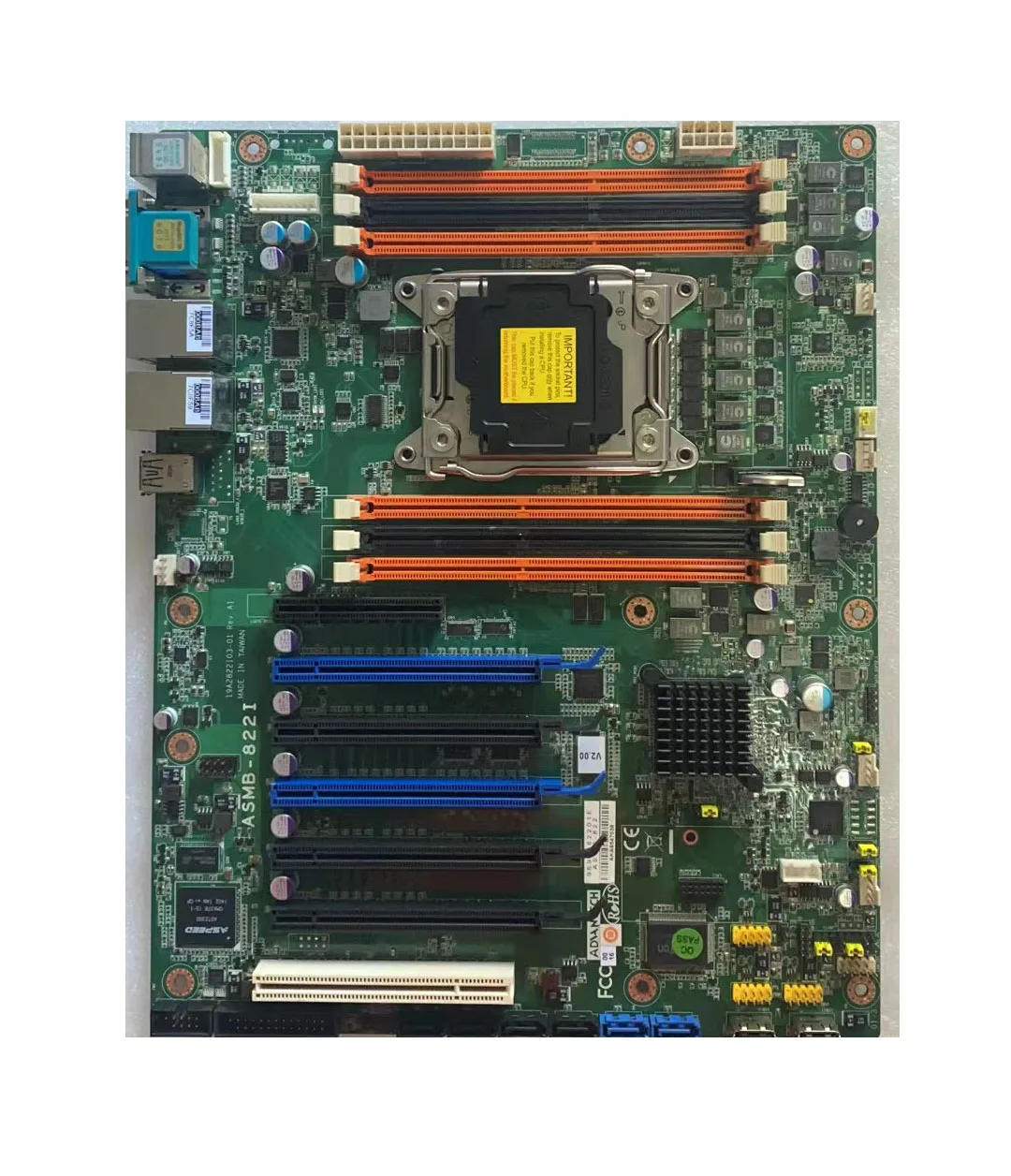 Asmb-822i Rev.a1 Asmb-823i-00a1e Asmb-820i Asmb-821i Genuine Advantech Server Motherboard Can Be ...