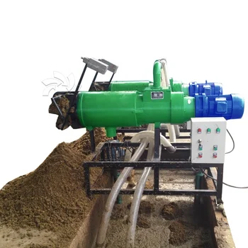 Commercial Cow Dung Cleaning Machine/chicken Manure Dryer Machine/solid ...