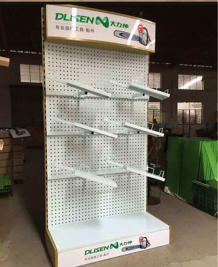 Garden Tool Lawn Mower Hedge Trimmer Display Stand Electric Saw Display ...