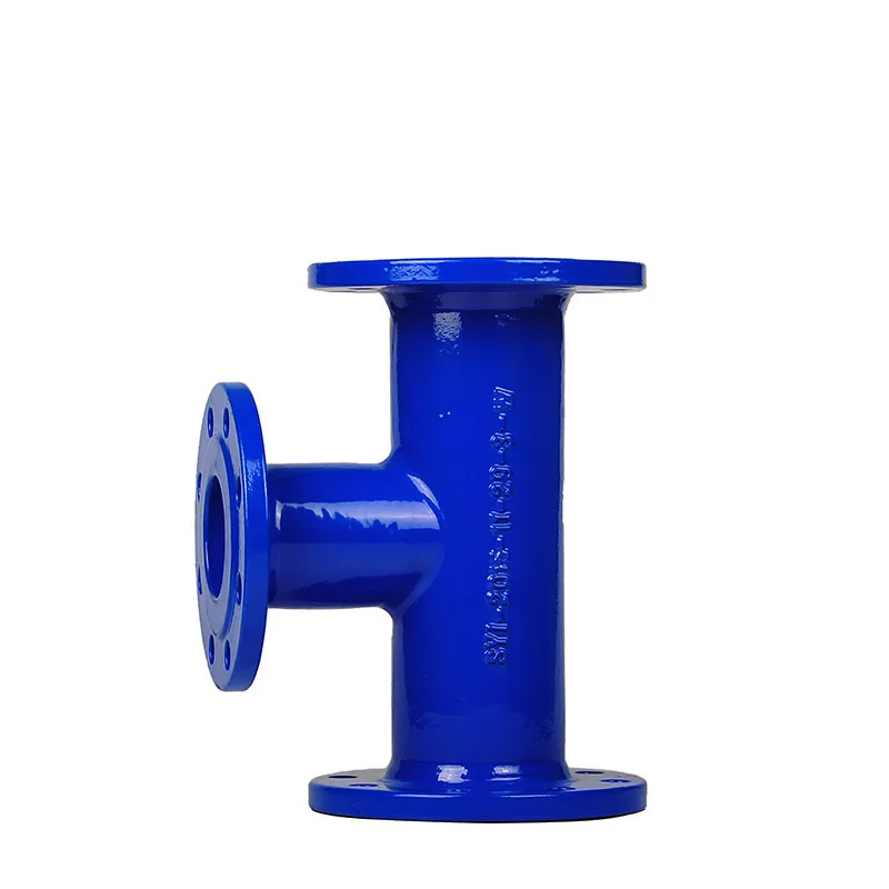 Flanged Pipe Fittings Ductile Iron Pipe Fitting All Flange Tee - Buy ...