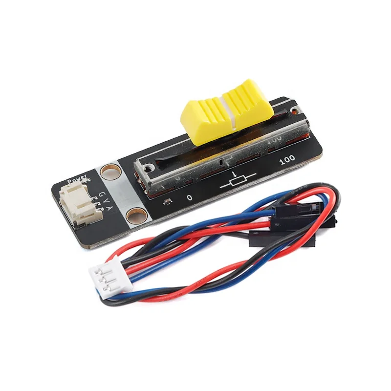 Slide Potentiometer 10k Linear Module Avr Electronic Block Resistance ...