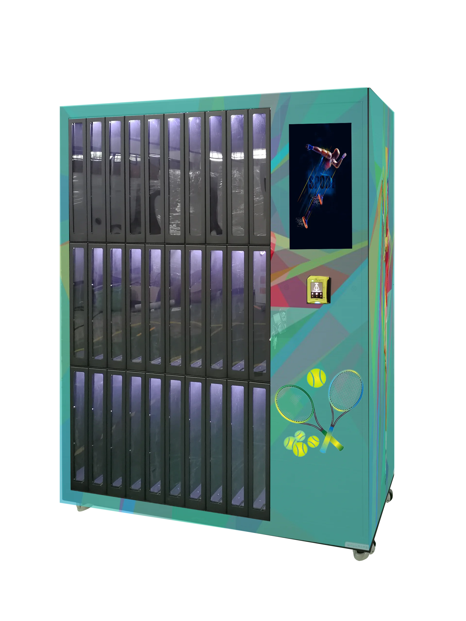 Padel Rackets & Balls Sport Vending Machine - Big Capacity
