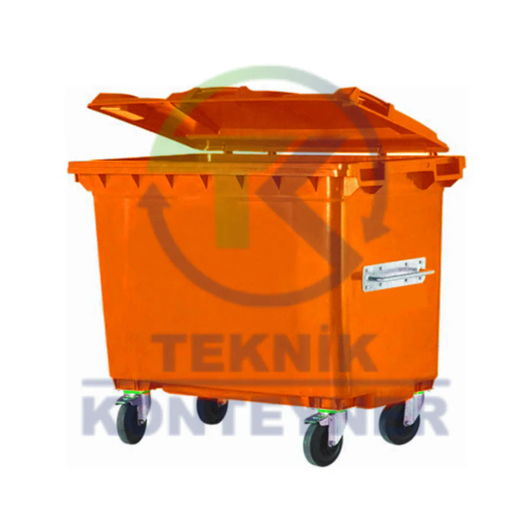 660 Liter Plastic Waste Container Garbage Container Waste Container ...