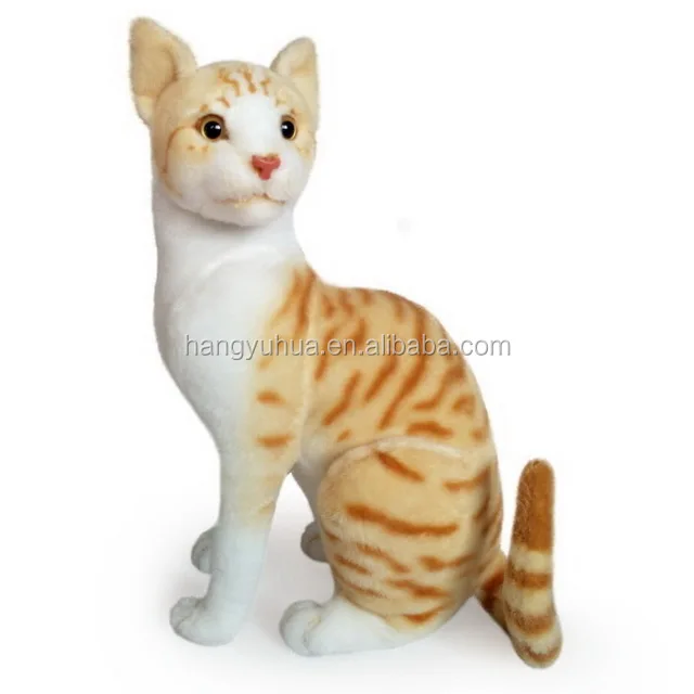 Custom Plush Cat Stuffed Toy - Realistic Sitting Caracal