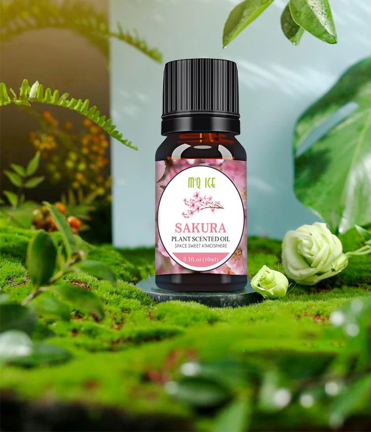 100% Pure Therapeutic Grade Sakura Essential Oils for Relaxation