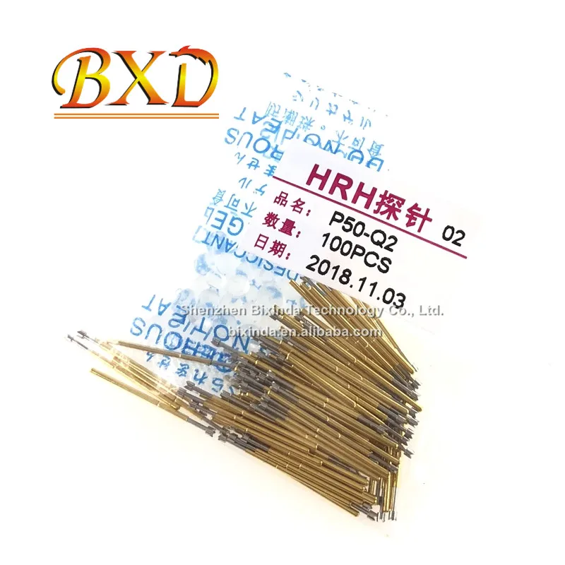 PCB Probe Test Pin P50 Retractable Spring Thimble B1