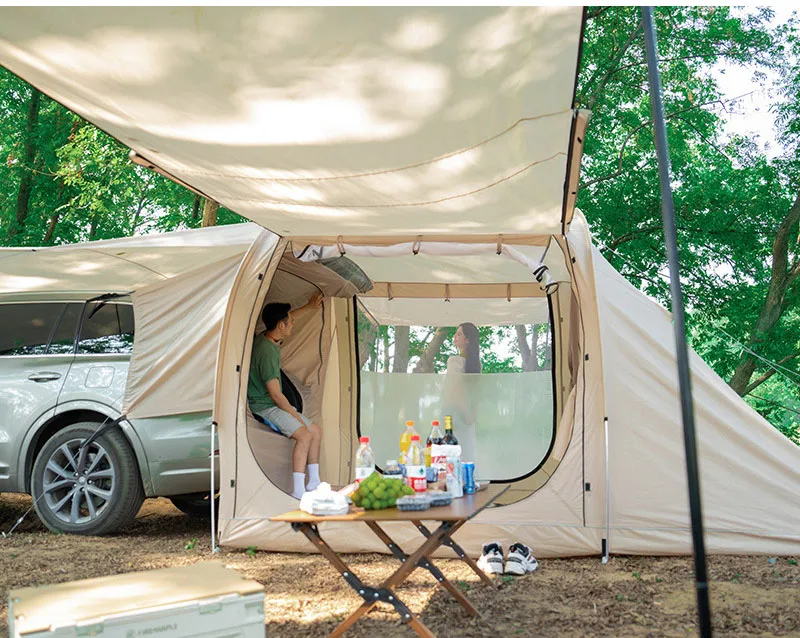 Outdoor Camping One Room One Hall Car Tail Tent,Self-driving Trip ...