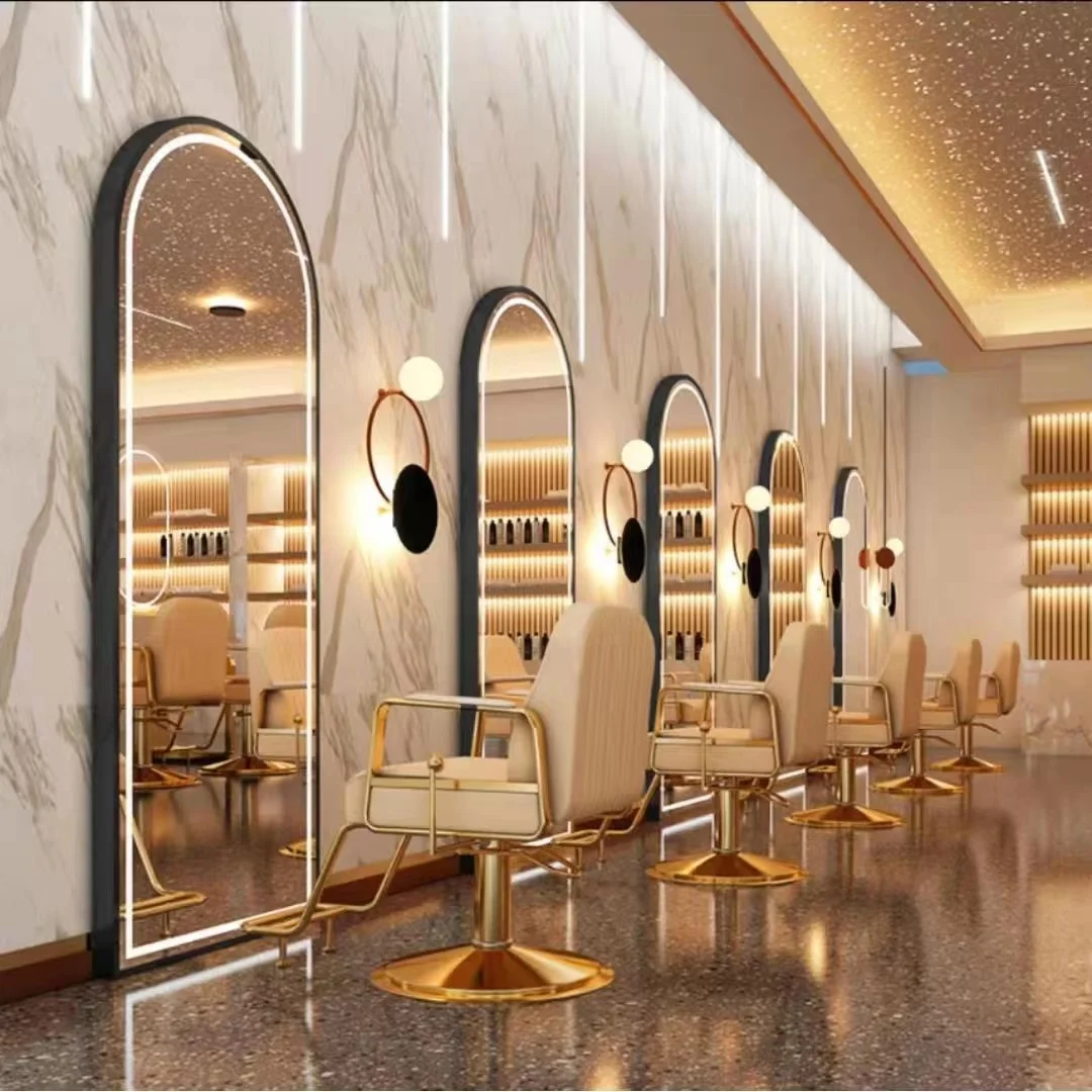 Kelly Sales Factory Design 2025 Floor Luxury Light Cabinet Hair ...