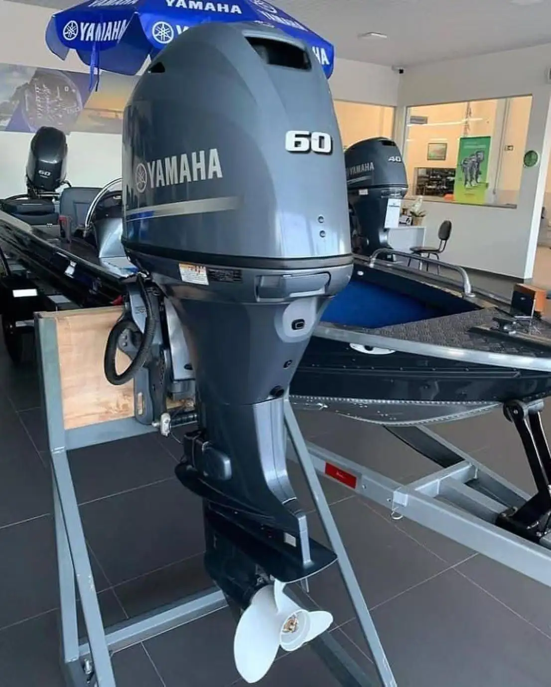 2025 Powerful 60hp Outboard Motor 4 Stroke Marine Engine with Electric ...