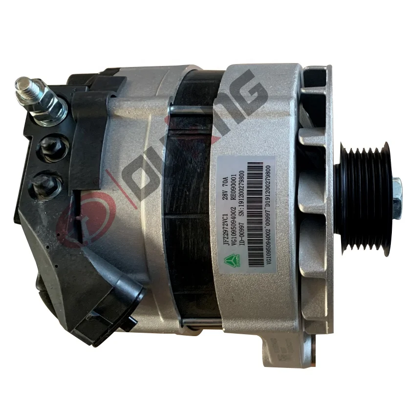 Original Sinotruk Howo Truck Parts Alternator VG1095094002 24V 55A ...