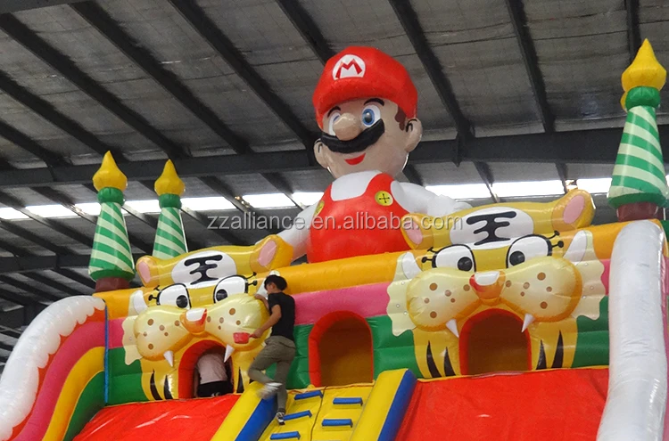 Super Mario Slide Commercial Giant Inflatable Slide For Adults And Kids ...