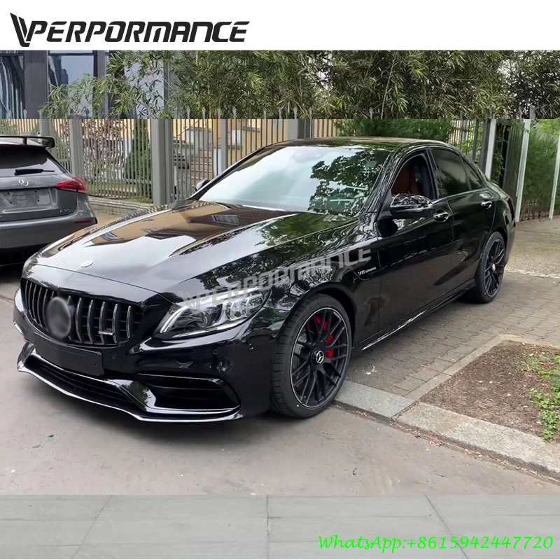 2020 Year W205 C63 Body Kit C260 C200 C180 C63 Car Bumprs Included W205 ...