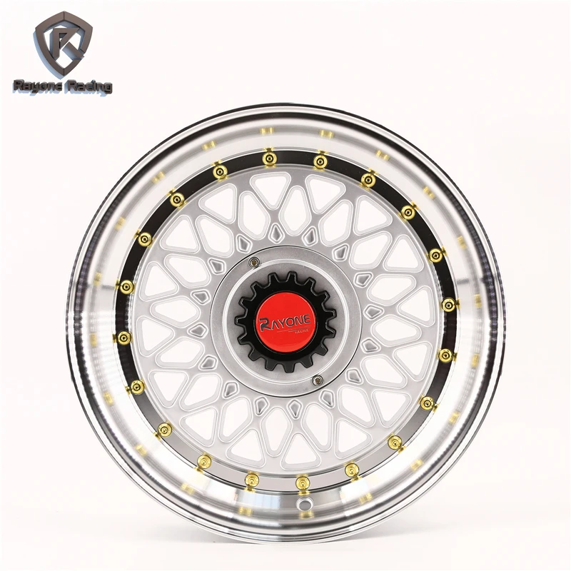 DM686 Deep Dish Machine Lip Silver 15 Inch Alloy Wheel Rim