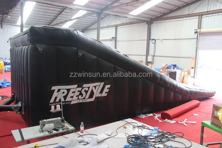 Inflatable Dirt Jump BMX Landing Pad - Safe Stunt Landings