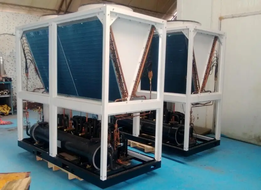 Folansi 397.2kw Modular Air Cooling Modular Chiller Modular air Source ...