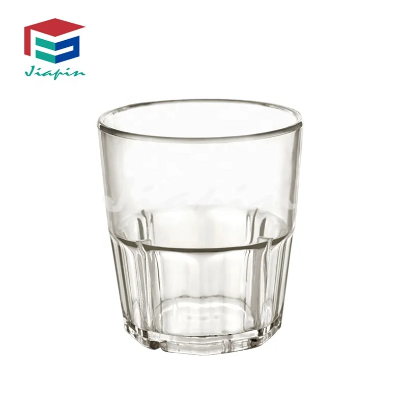 10oz Clear Plastic Rocks Glass - Perfect for Party Whiskey
