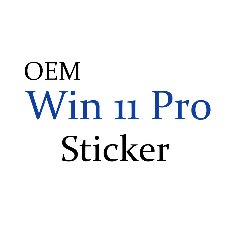 Genuine Win 11 Pro Oem Sticker 100% Online Activation Win 11 Pro ...