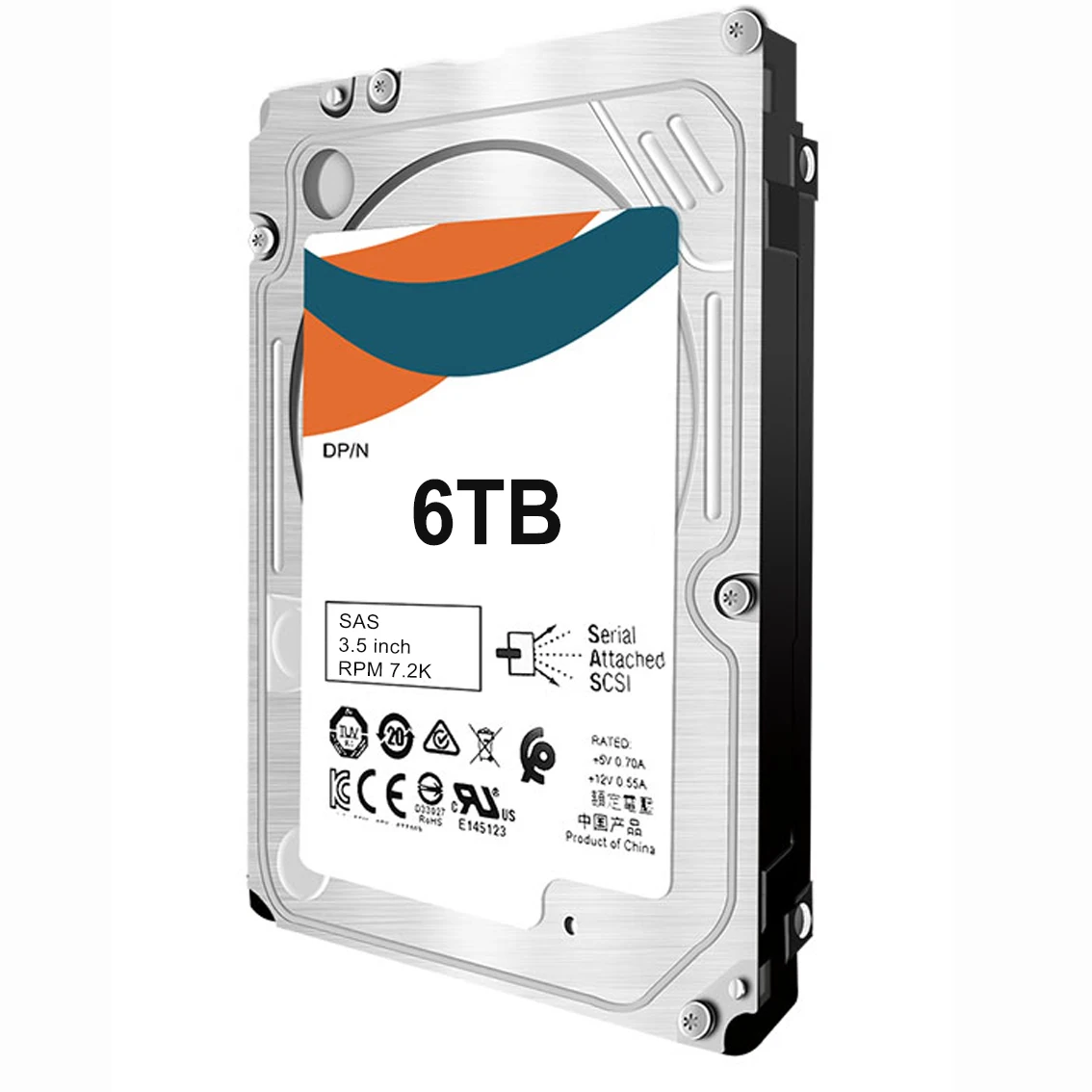 品牌 7.2K 3.5英寸 2U12 4U60 6TB 8TB 10TB NL SAS 硬盘存储硬盘 00YG668 4XB7A14100 ...