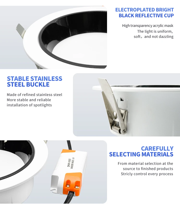 Woojong New Design Led 5w/8w/12w/15w/18w/24w/32w/40w Led 3000k/4000k ...