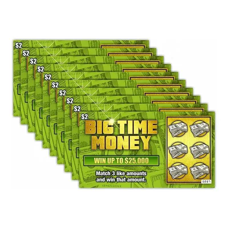 Lottery Ticket Book Price - CMYK Printing for Scratch Offs