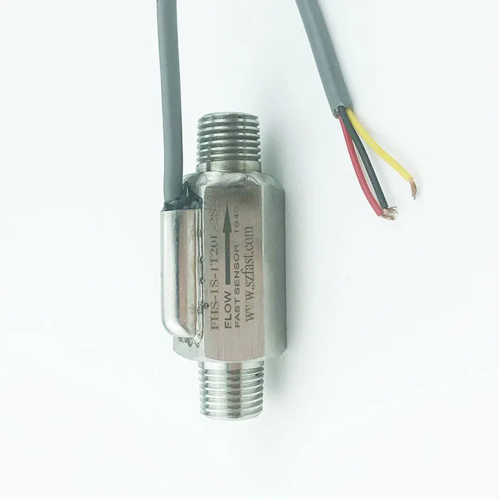 DN8 Industrial High-Accuracy Hall Effect Flow Sensor Customizable Pulse ...