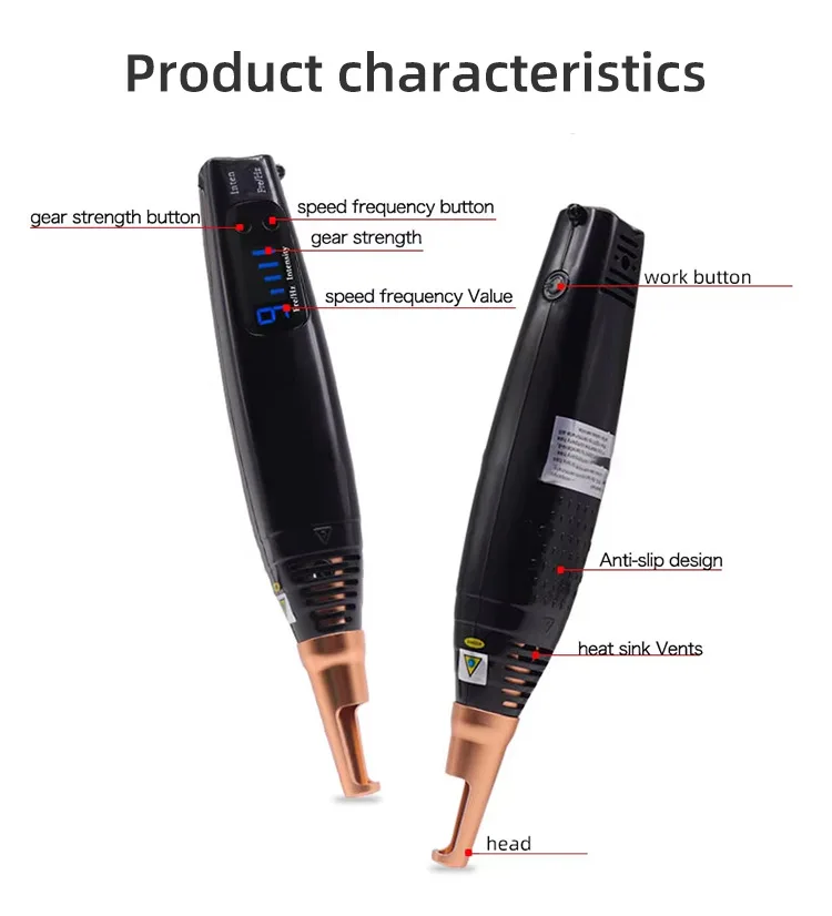 Black Red Blue Picosecond Pen Second Generation Handheld Portable ...